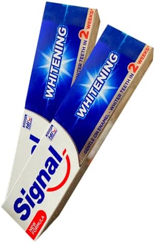 Amazon.com : Signal Toothpaste Whitening Gentle On Enamel - Whiter ...