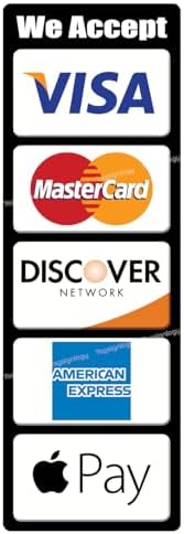 Amazon.com : We Accept Credit Card, Mobile Payment & Contactless Pay ...