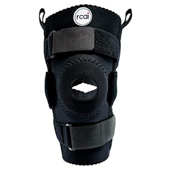 Amazon.com: RCAI Hinged Knee Brace For Recovery | Adjustable Medical ...