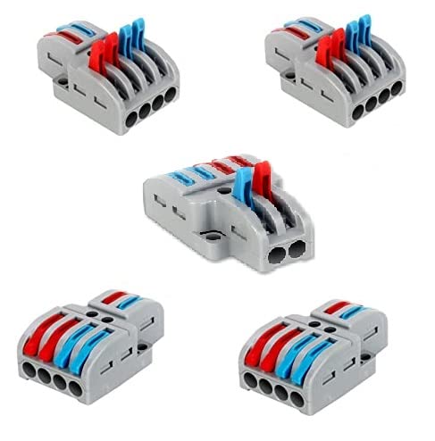 Besillia T- ShapeWire Connectors, Quick Separator Wire Wiring Connector ...