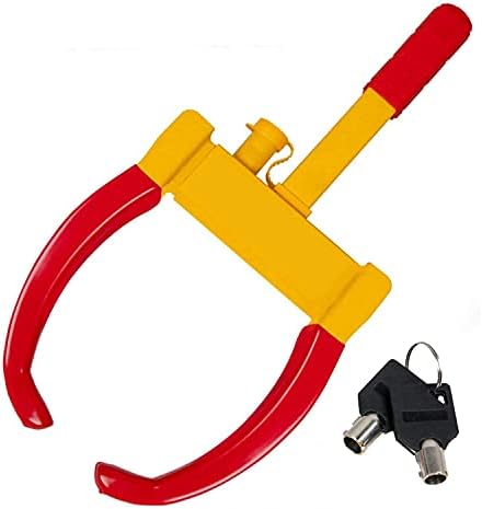 AllExtreme CQ6994B Heavy Duty Anti Theft Wheel Lock Clamp Anti-Theft ...