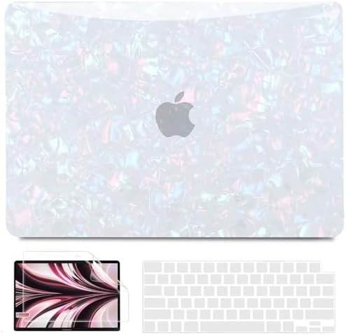 Amazon.com: Crystal Clear Case for MacBook Air 13.6 inch M3 A3113 M2 ...