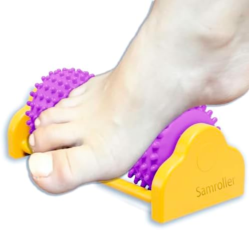 Amazon.com: TheraFlow Compact Foot Roller for Plantar Fasciitis Relief ...