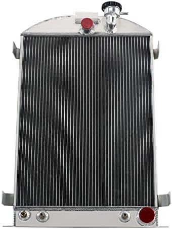 Amazon.com: Enignelooc 4 Row Core Aluminum Radiator for 1930-1936 Ford ...