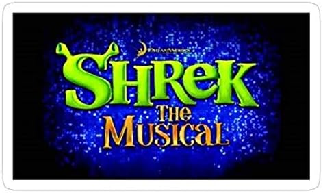 Amazon.com: Shrek The Musical, Musical Theater Decal Sticker - Sticker ...