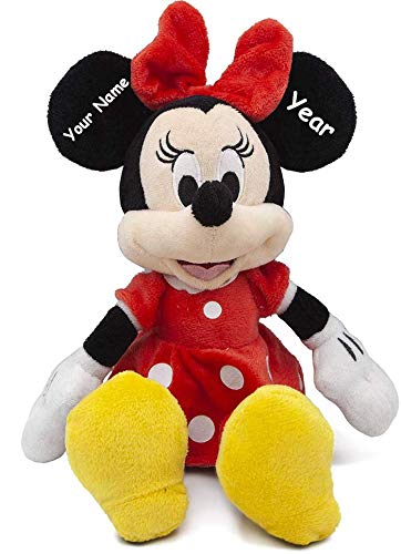 Buy Disney Personalized Minnie Mouse in Red Dress with Optional Year ...