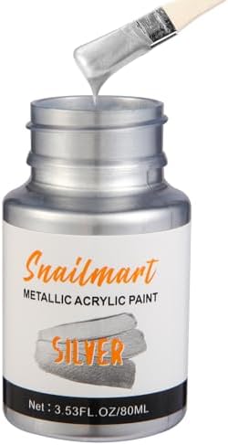 Amazon.com: Liquid Silver Leaf Paint Kit - Alcohol-Based Quick Dry ...