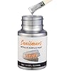 Amazon.com: 80ml Metallic Silver Acrylic Paint with Brush - Non-Toxic ...