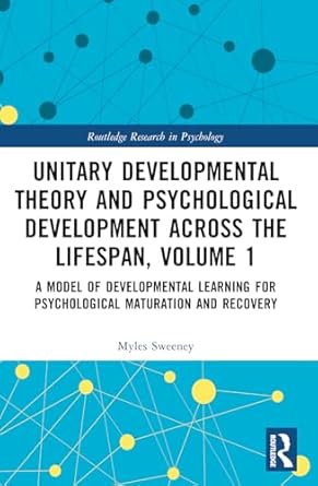 Amazon.com: Unitary Developmental Theory and Psychological Development ...