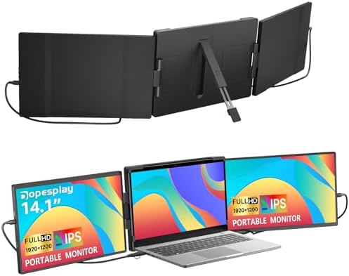 Amazon.com: AetherSpark Triple Laptop Screen Extender, 360° Rotation ...