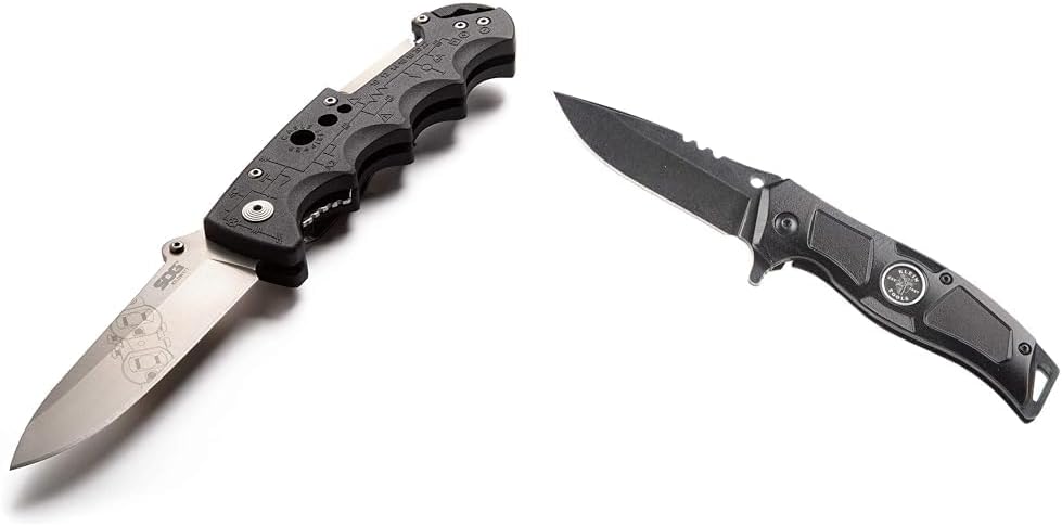 SOG Kilowatt- Electricians Pocket Knife with Wire Stripping Multi-Tool ...