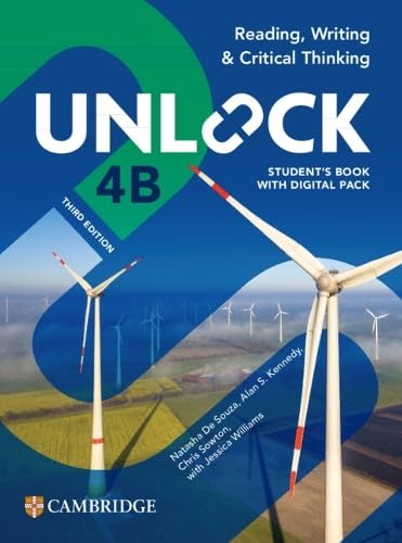 Amazon | Unlock Level 4B Reading, Writing and Critical Thinking Student's Book with Digital Pack ...