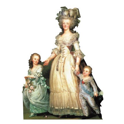 Amazon.com: H52706 Marie Antoinette Historic Cardboard Cutout Standee ...