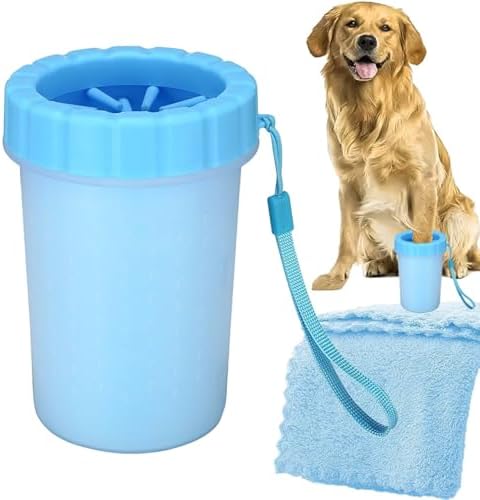 Amazon.com: Dog Paw Cleaner Cup – Portable & Mess-Free Pet Paw Washer ...
