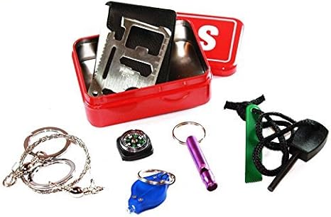 SOS Kids Survival Tin - Bushcraft Survival Prepper Childrens Kit ...