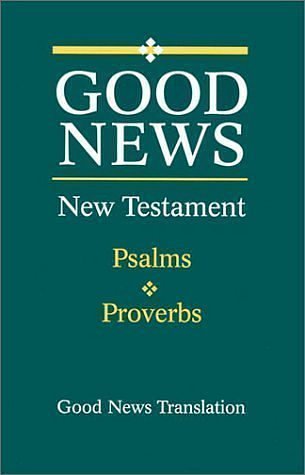 New Testament Psalms Proverbs-GNV: American Bible Society ...