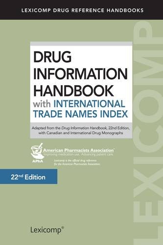 Drug Information Handbook With International Trade Names Index 2013 ...