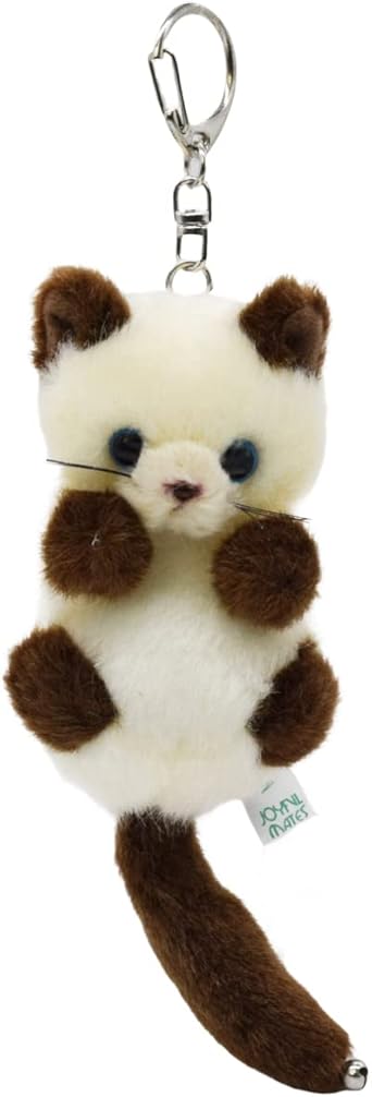 Holzlrgus Cute Plush Mini Cat Stuffed Animal Soft Keychain for Kids Bag ...