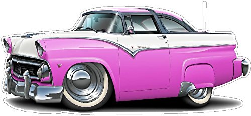 Amazon.com: Crown Vic Wall Decal 2ft Long Vintage Old Classic Vinyl ...