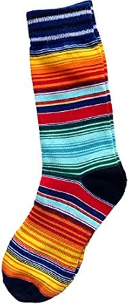 Amazon.com: MEXISTUFF - Mexican Sarape Unisex Crew Socks/Mexican ...