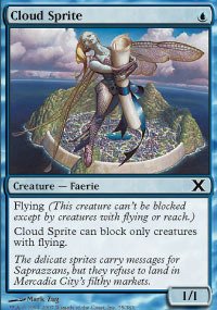 Magic The Gathering - Cloud Sprite (75/383) - Tenth Edition : Amazon.in ...