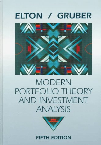 Buy Modern Portfolio Theory Fifth Edition and Portfolio Software Set ...