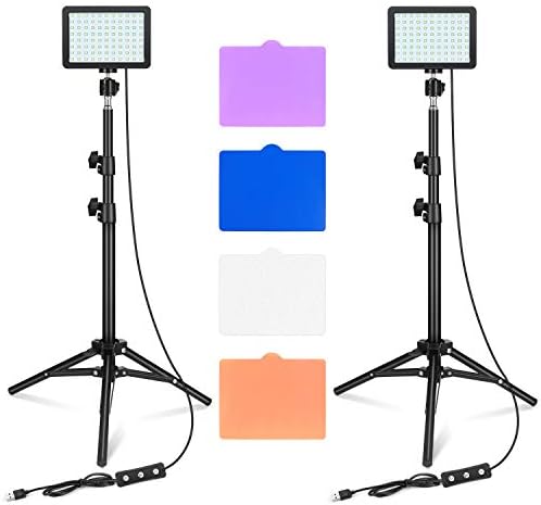 Amazon.com : LimoStudio 4 Sets Continuous LED Portable Light Lamp for ...