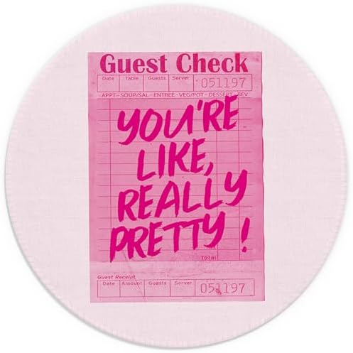 Amazon.com: JWVK Pink Mouse Pad, Preppy Mouse Pad, You're Like Really ...