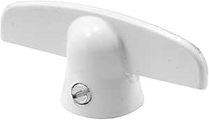 White T-Crank Window Handle 5/16" Spline Size - Package | Casement ...