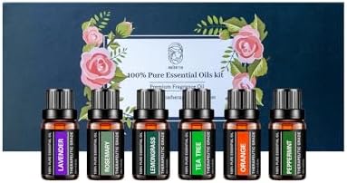 Amazon.com: Essential Oils Set by Pure Aroma - Top 6 Aromatherapy Oils ...