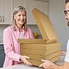 Amazon.com: KEEPARTY 8 PCS 16x16x2 Inch Pizza Boxes Corrugated Box For ...