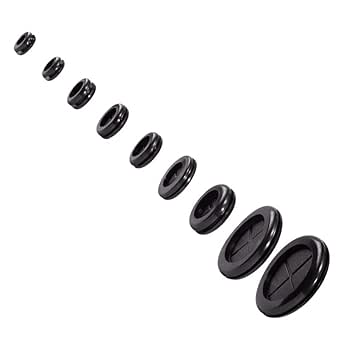 Flexible Rubber Grommet for Cable Hole Cover, Wire Organizer, Cable ...
