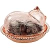 Amazon.com | Home-X Glass Sleeping Cat Candy Dish Serving Bowl with Lid ...