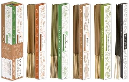 Amazon.com: Organic-Incense-Sticks-Non-Toxic-Variety Pack (131 ...