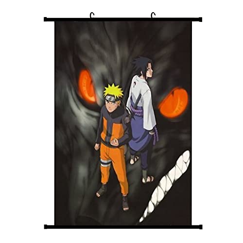 Anime Posters Uzumaki Uchiha Sasuke Scroll Anime Wall Art Aesthetic ...