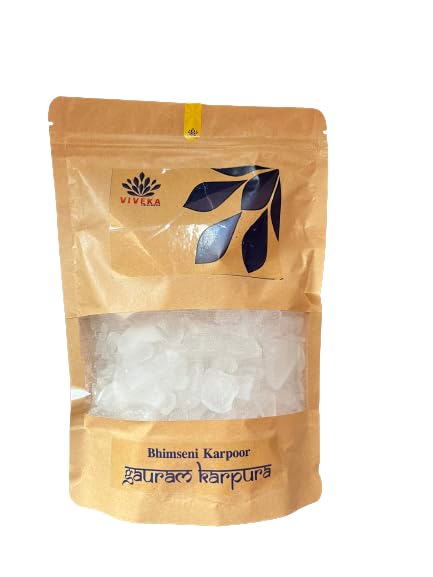 Viveka Life Care Karpoor for Puja/Pure Camphor for Camphor Diffuser ...