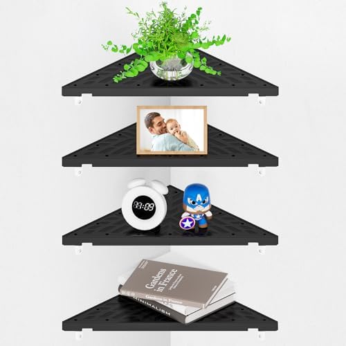 Amazon.com: Brenton Studio™ Metro Mesh Corner Shelf, Black : Office ...