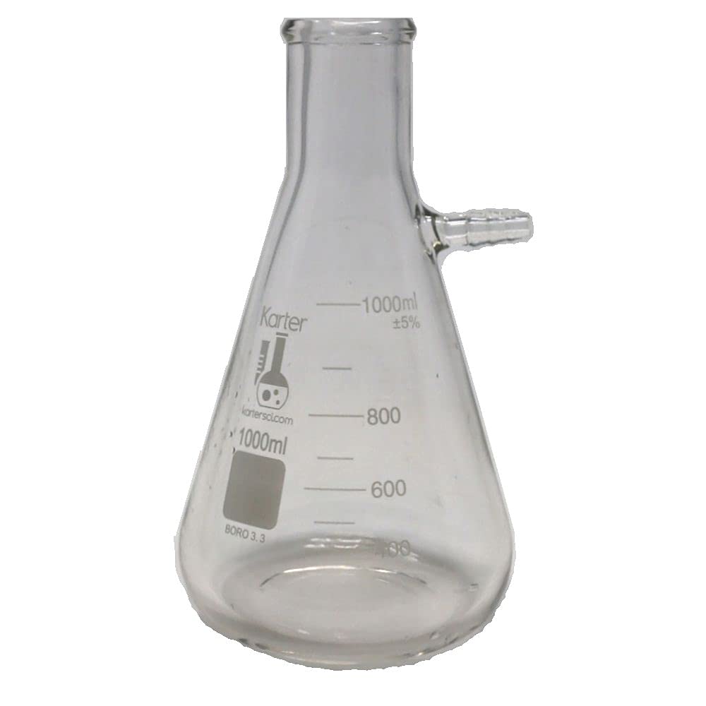 1000ml Filtering Flask, Bolt Neck with Tubulation, 3.3 Borosilicate ...