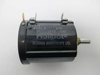 Amazon.com: NEW BECKMAN A-R10K-L.25 HELIPOT POTENTIOMETER 10KOHM ...