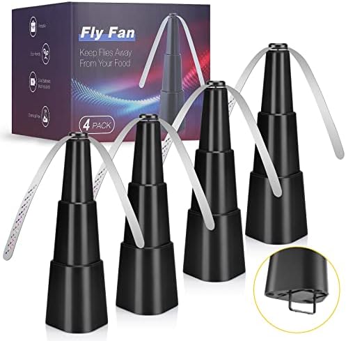 Automatic Fly Fans for Food, Portable Fly Repellent Fan Table Fans ...