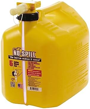 No-Spill - 5.0 Gallon Kerosene View (Blue) : Amazon.ca: Tools & Home ...