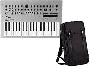 Amazon | KORG コルグ - ポリフォニック アナログ シンセサイザー minilogue + SEQUENZ 純正キャリングバッグ MP-TB1 BK セット | シンセサイザー ...