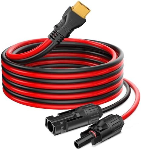 Amazon.com: Solar Panel Plug to XT60 Charge Cable,PixelMan 10AWG(9.8ft ...