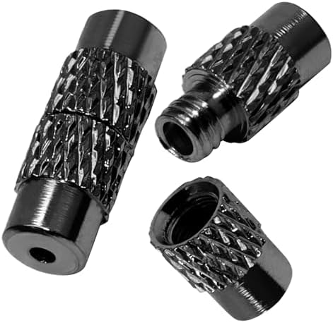 Amazon.com: Marvexi 60Pcs Brass Screw Twist Clasps, Barrel Clasp Cord ...