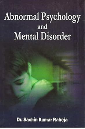 Amazon.in: Buy Abnormal Psychology and Mental Disorder Book Online at ...