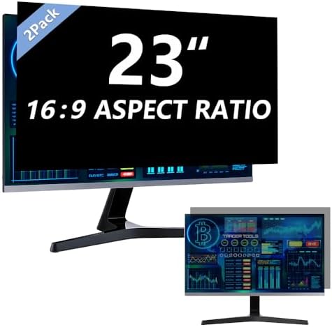 Amazon.com: 2 Pack Computer Privacy Screen 24 Inch for 16:9 Widescreen ...