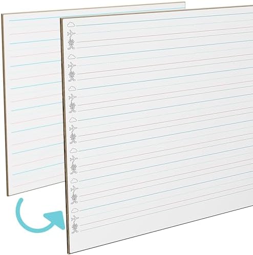 Amazon.com : STEPUP Double Sided Whiteboard Lined Dry Erase Boards for ...