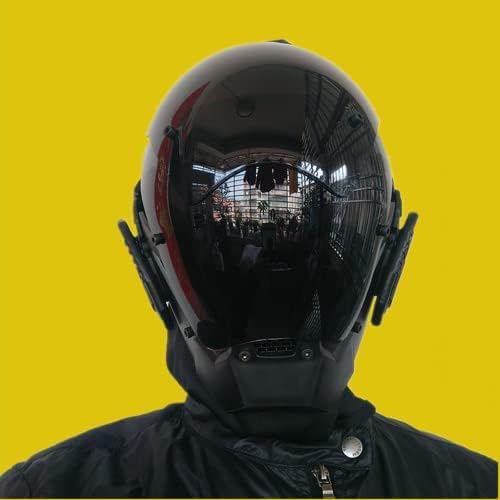 Cool Punk Mask Cosplay for Men, Cyberpunk Mask Helmet, Futuristic ...