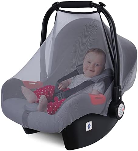 Amazon.com: Inlesioo Mosquito Net for Baby Car Seats – Infant Car Seat ...