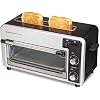 Amazon.com: Hamilton Beach Toastation Oven with 2 Slice Toaster Combo ...